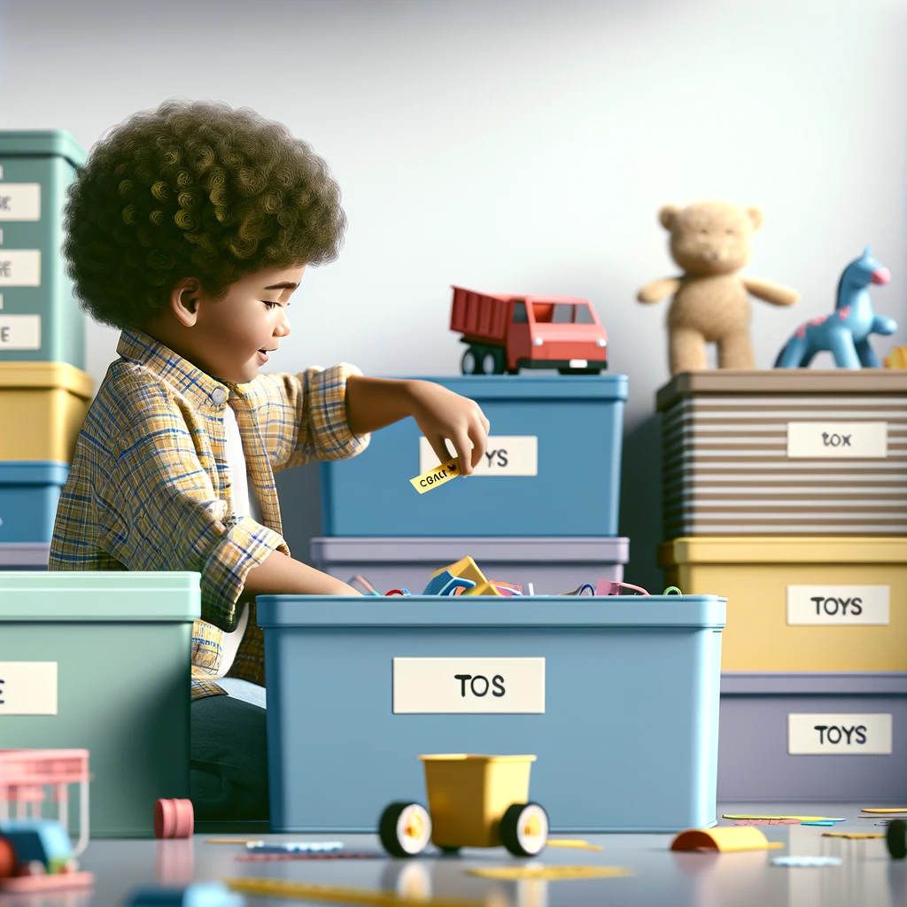 The Power of Labeling: Organizing Your Child's Room for Success - Dwelly