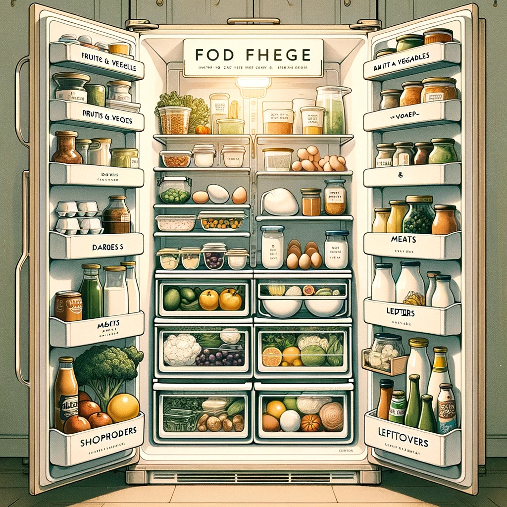 "Simplifying Fridge Organization: A Minimalist's Guide to Efficiency ...
